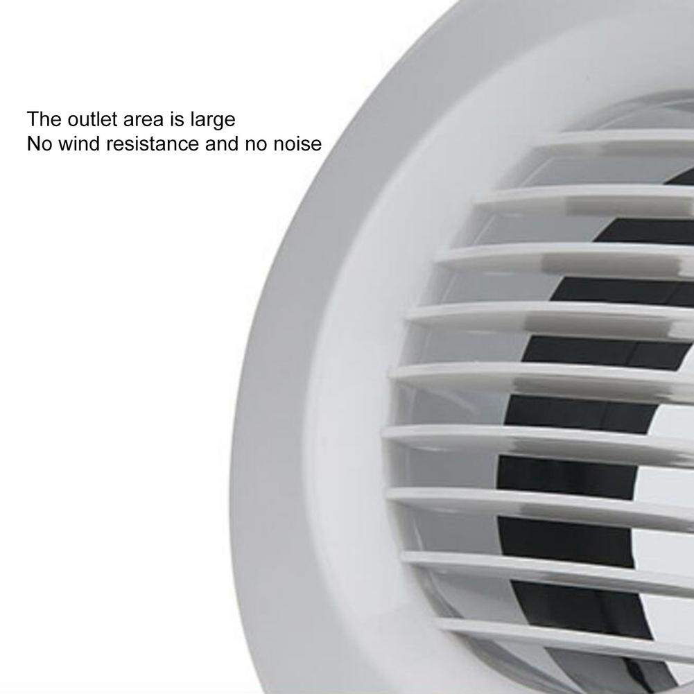 1pc Round Air Vent ABS Louver Grille Cover Adjusta... – Grandado