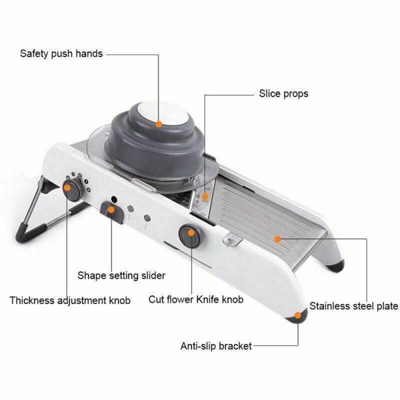 Adjustable Blades Mandolin Fruit And Vegetable Sli... – Grandado