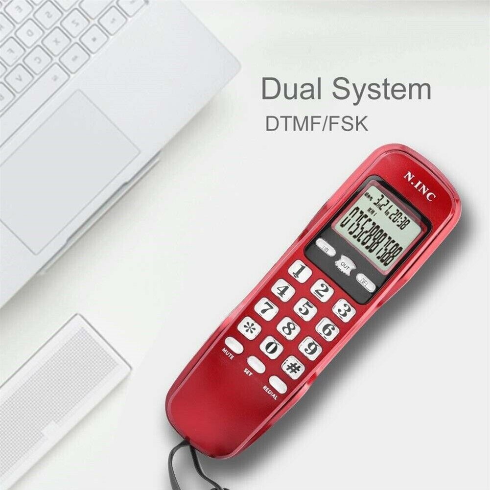 Caller ID LCD Display Ringtone Adjustment Mini Por... – Grandado