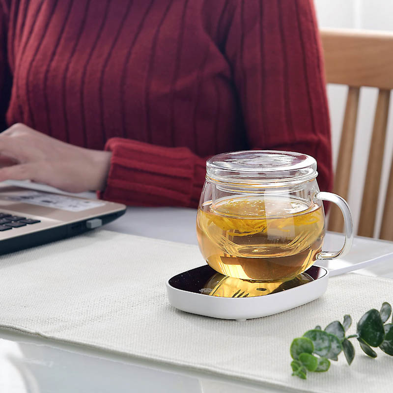 220V Cup Heater Mug Warmer Smart Thermostatic Tea ... – Grandado