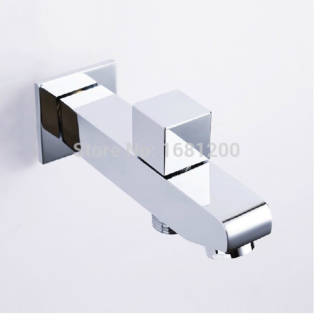 Solid Brass Water Outlet Spout Wall Mounted Tap Ba... – Grandado