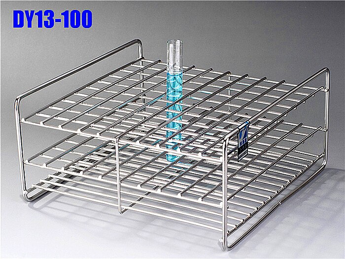 Wire Test Tube Rack 100 Holes Dia.14.5 mm Stainles... – Grandado