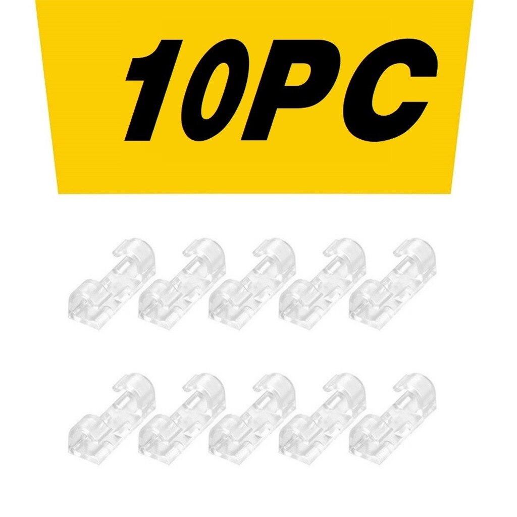 10pcs Self-adhesive Cable Organizer Clips Cable Ma... – Vicedeal