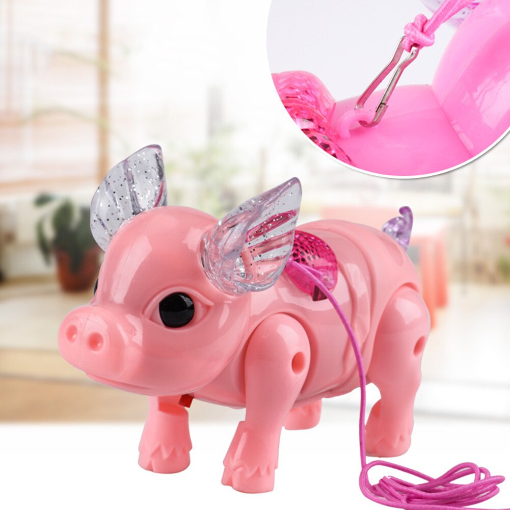 Electric Walking Singing Musical Light Pig Toy wit... – Grandado
