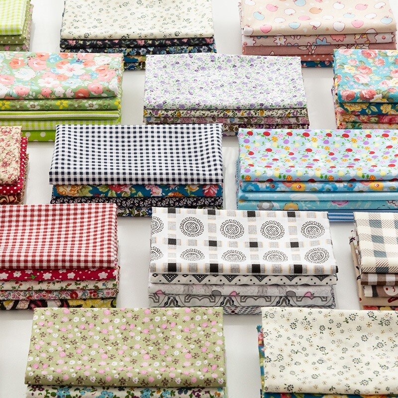 Cotton Printed Shredded Fabric Combination DIY Han... – Vicedeal