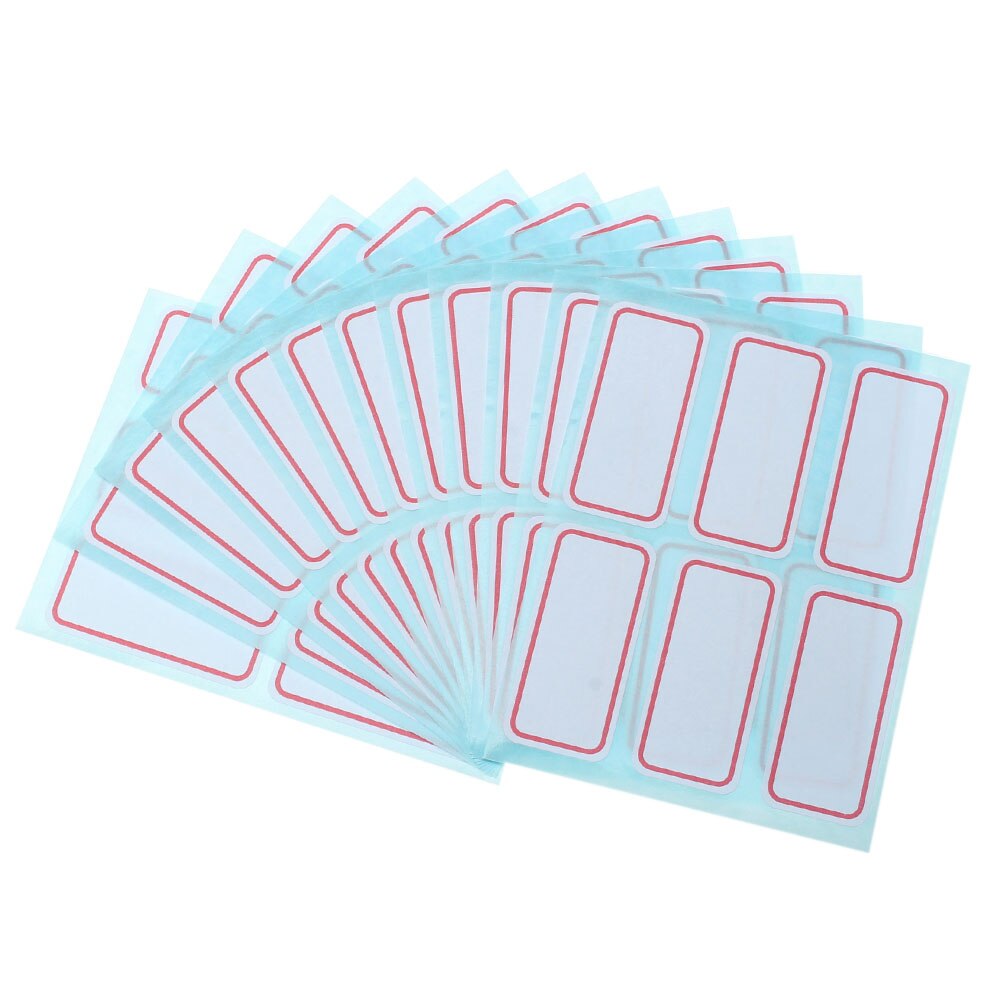 72pcs /Pack Stationery Label/Sticker White Label W... – Vicedeal