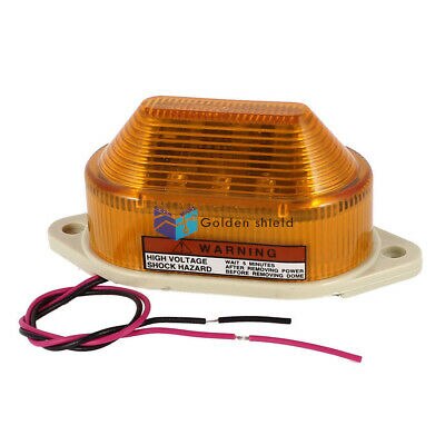 LTE-5051 Yellow Industrial DC 24V LED Flash Strobe... – Grandado