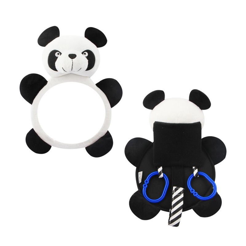 Plush Animal Mirror Safety Seat Rear Facing View M... – Grandado