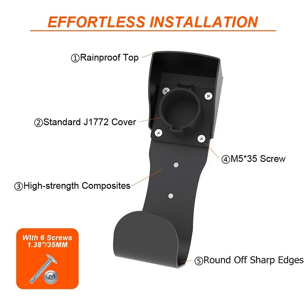 EV Charger Houder Voor SAE J1772 EVSE Elektrische ... – Vicedeal