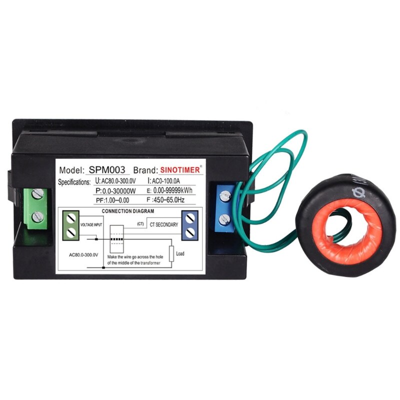 AC80-300V/AC300-450V 100A Lcd Digitale Display Vol... – Vicedeal