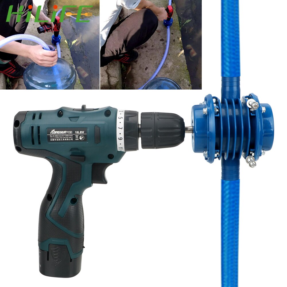 Hilife Zware Zelfaanzuigende Hand Elektrische Boor... – Grandado