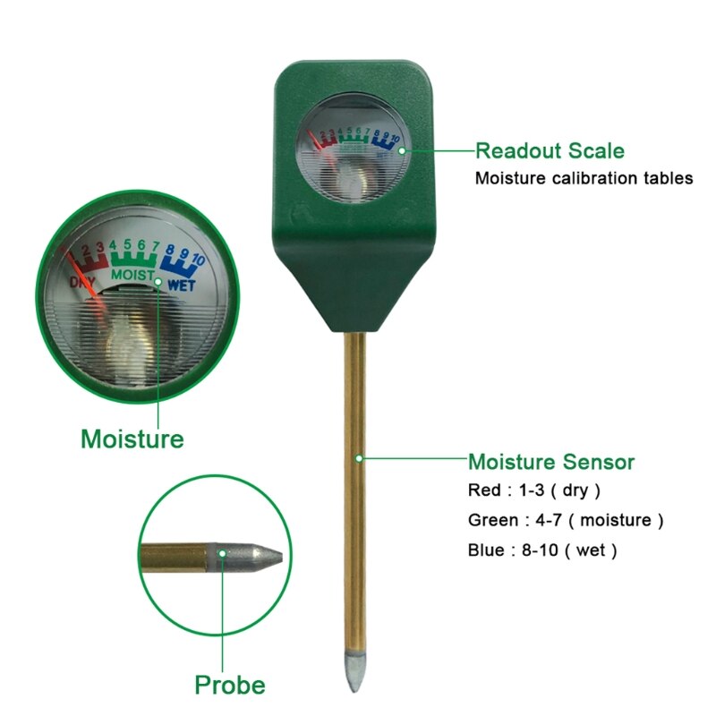 Hygrometer Soil Plant Water Meter Suitable for Law... – Vicedeal