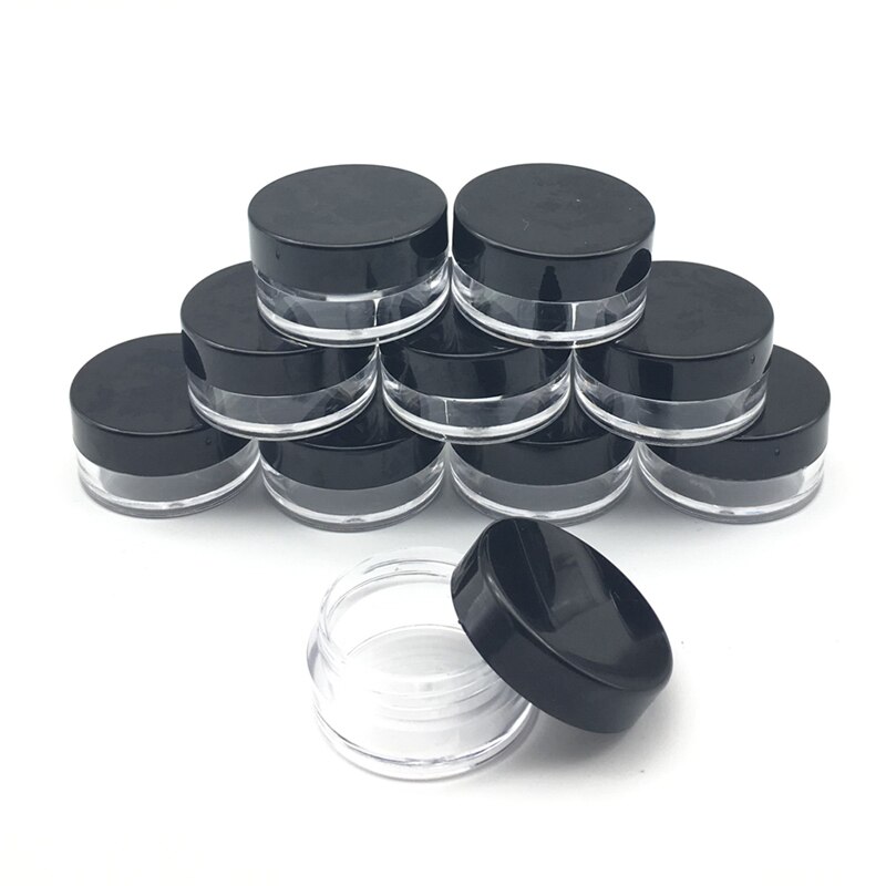 50PCS X 2g 3g 5g 10g 15g 20g Transparent Sample Ja... – Grandado