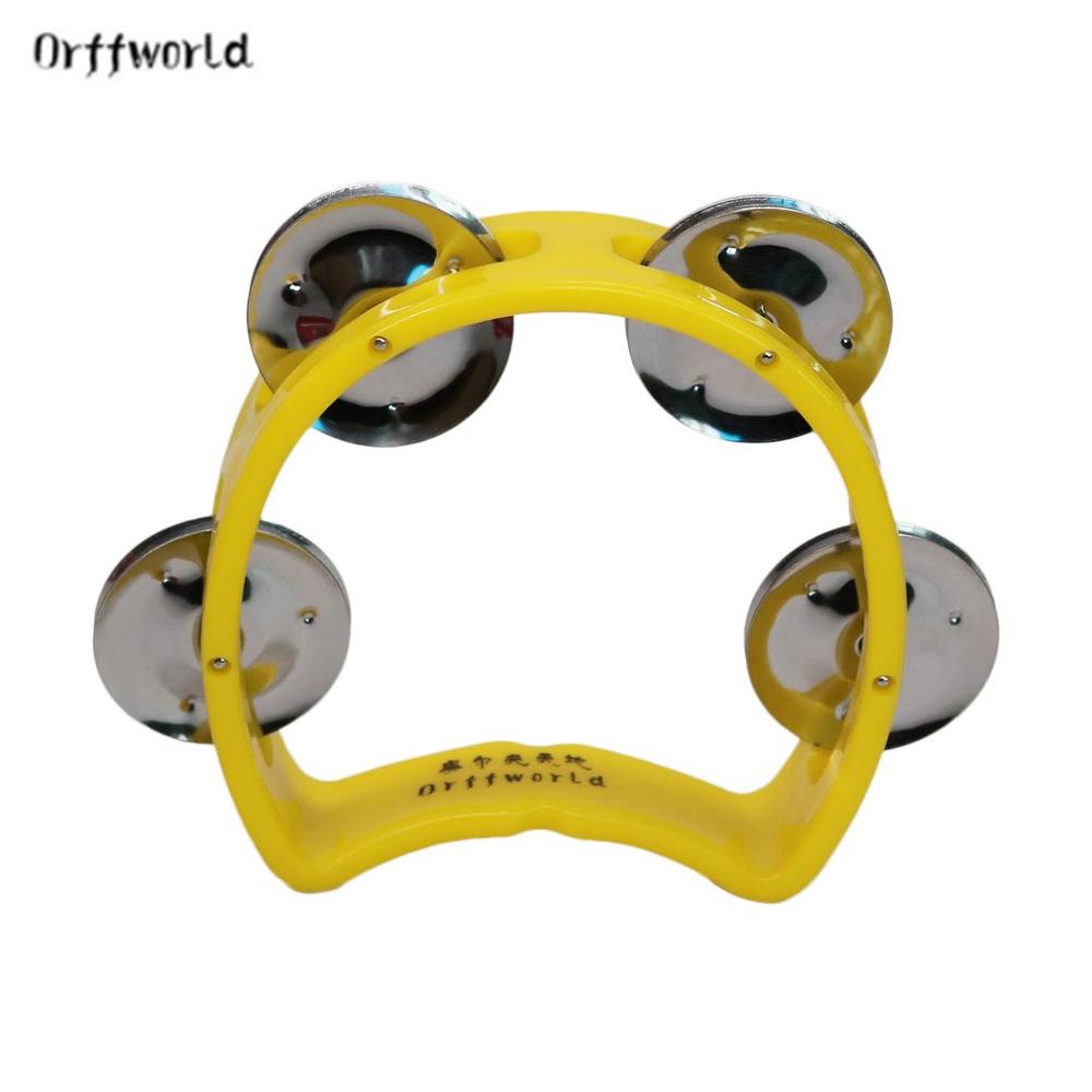 Orff World Compact Half Moon Tambourine Orff World... – Grandado
