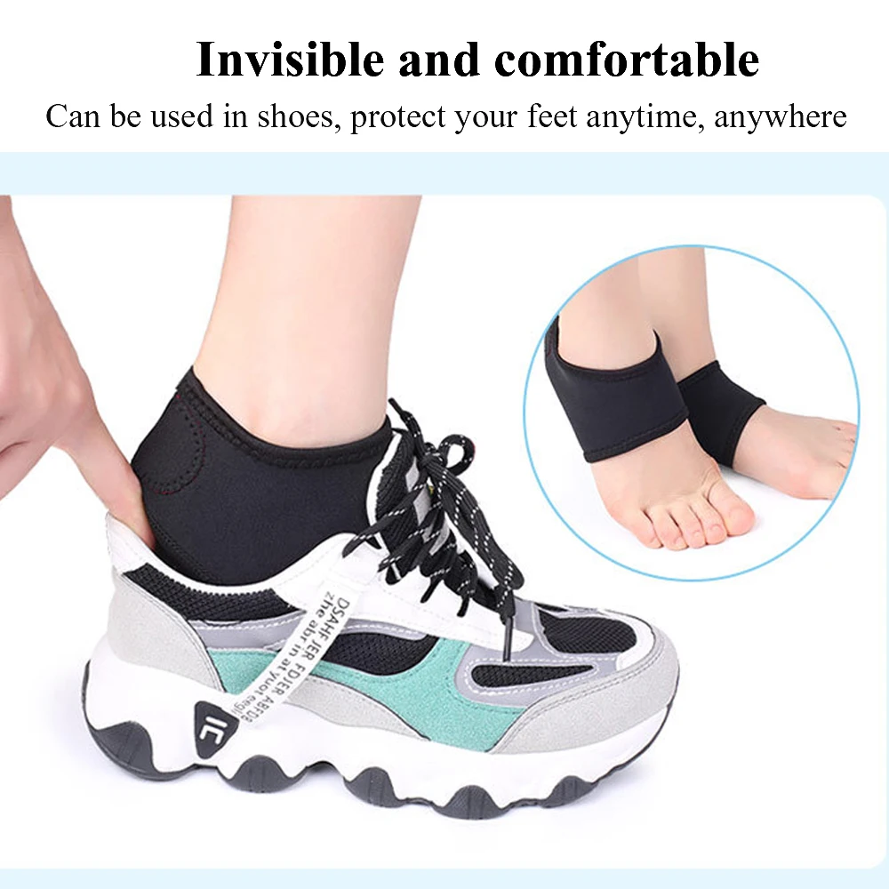 1Pair Plantar Fasciitis Heel Protectors, Heel Cush... – Grandado