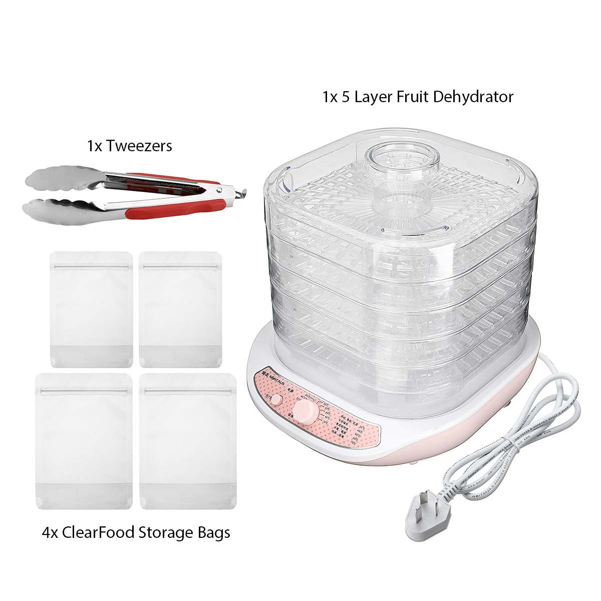 Food Dehydrator Fruit Vegetable Herb Meat Drying M... – Grandado