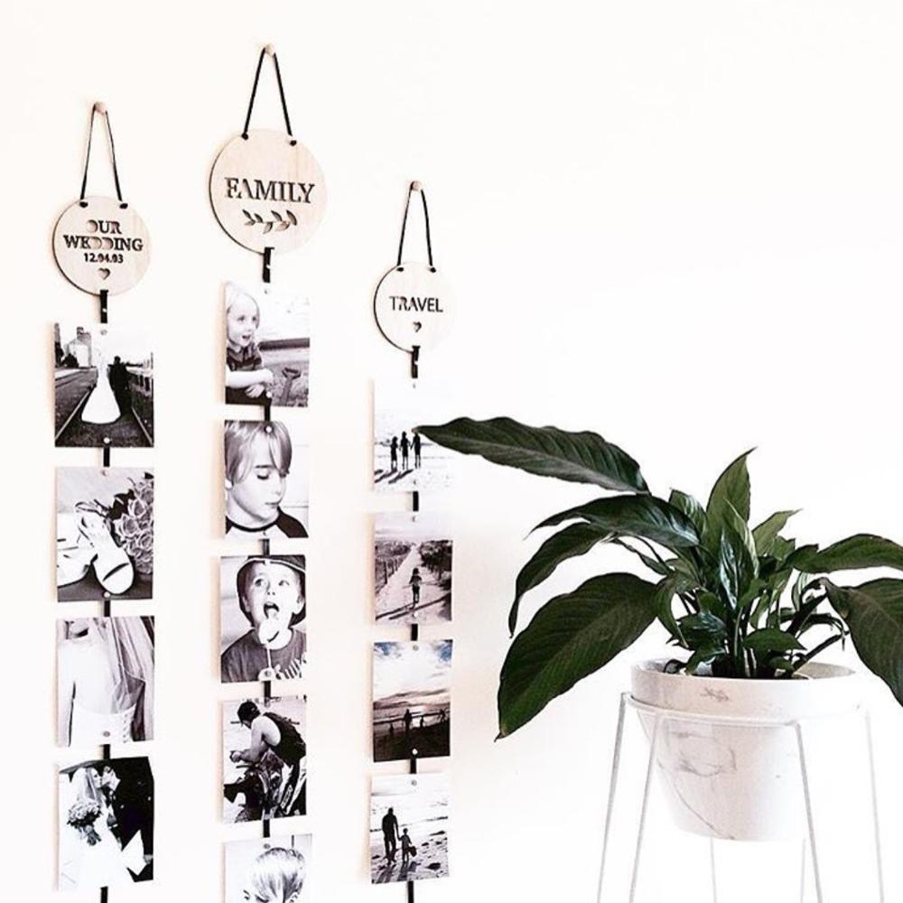 2 Stuks Nordic Stijl Houten Muur Opknoping Decorat... – Grandado