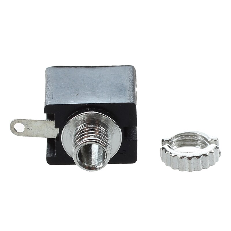 Black 3 Pin 2.5mm Female o Mono Headphone Jacks So... – Grandado