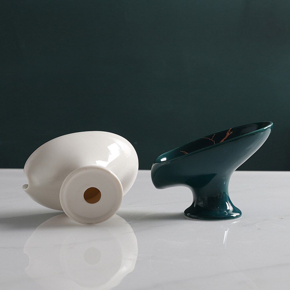 Nordic Style Ceramic Draining Soap Dishes Simple M... – Vicedeal
