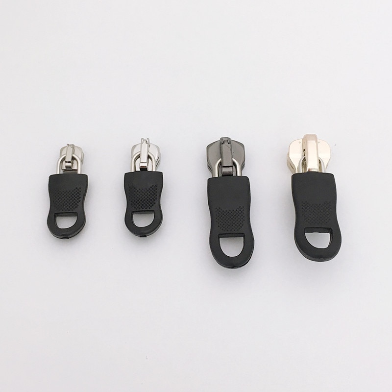 5Pcs/Set Replacement Zipper Tags Black Zipper Pull... – Grandado