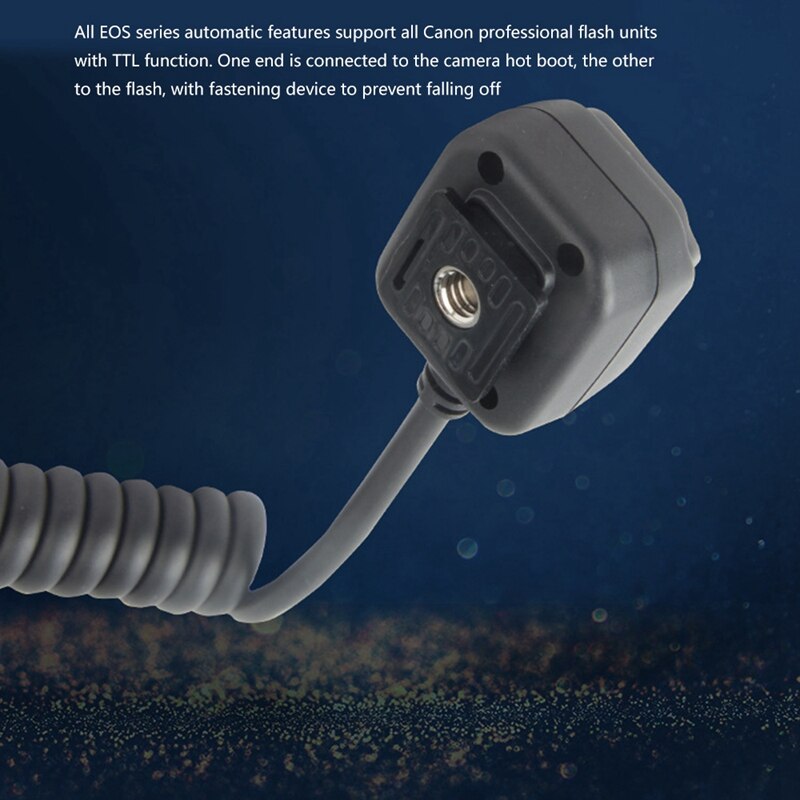 OC-E3 Off-Camera Flash Cable Suitable For Canon SL... – Grandado