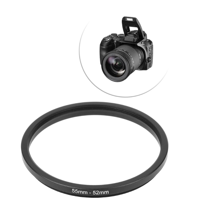 55mm To 52mm Metal Step Down Rings Lens Adapter Fi... – Grandado