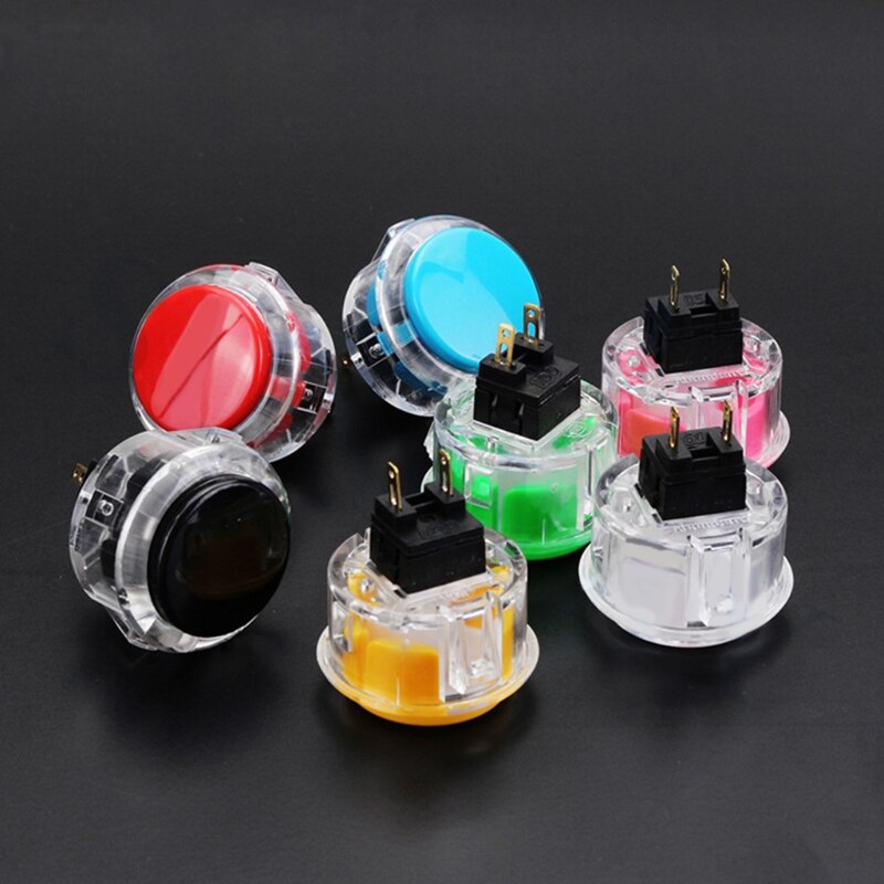 6PCS/Farben 30mm Arcade Game Push Button Transpare... – Grandado