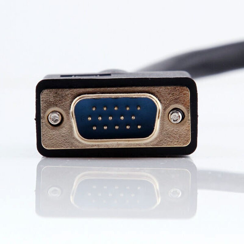 VGA 1 macho a Dual 2 VGA hembra convertidor adapta... – Grandado