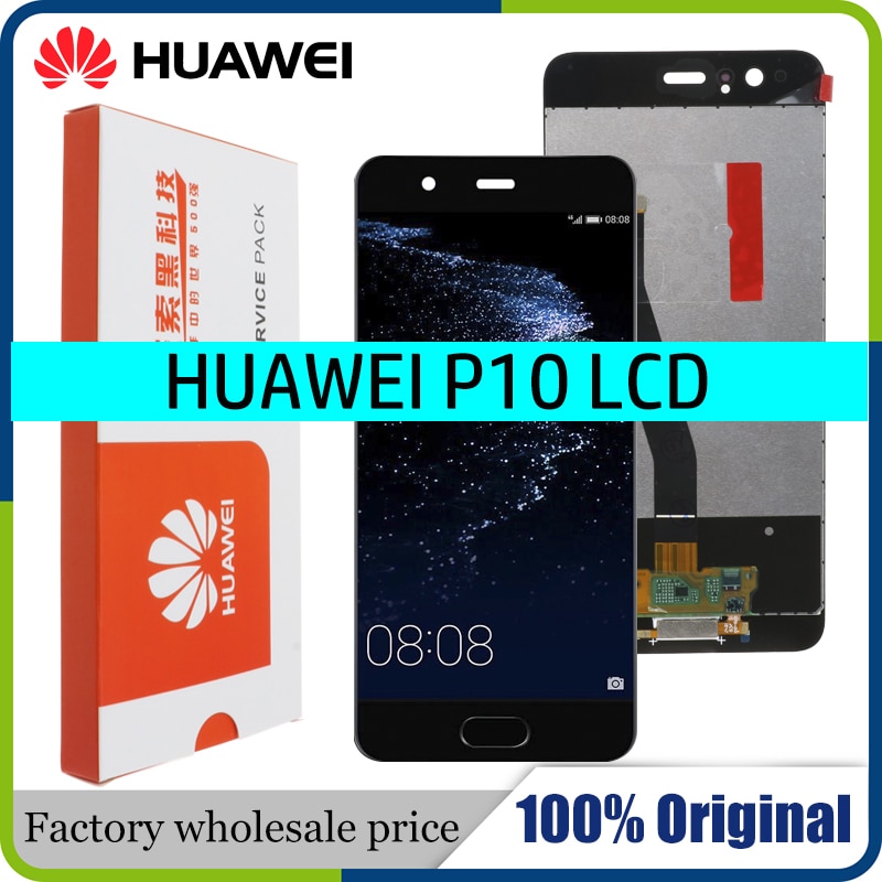 Original 5.1 " lcd för huawei p10 lcd-skärm ... – Grandado