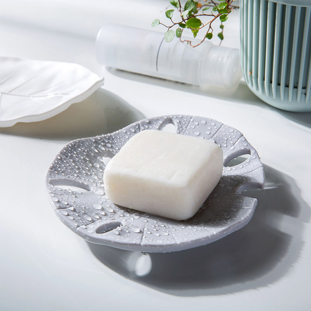 Portable Leaf Shape Soap Dish Box Plastic Drain Ra... – Vicedeal