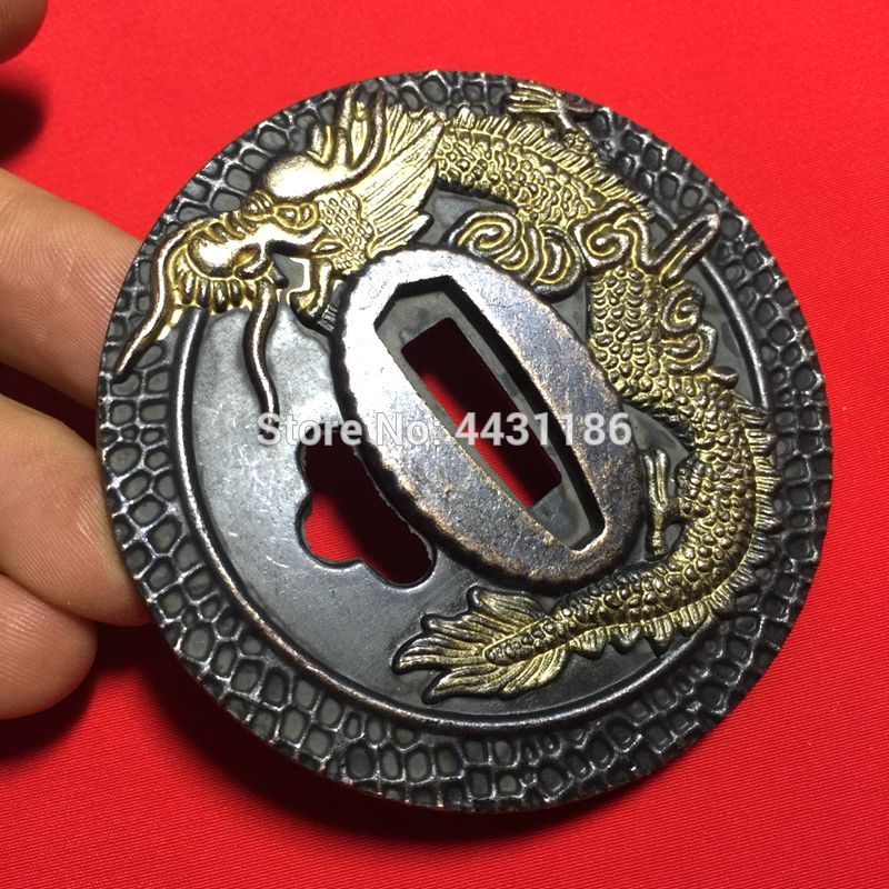 Japanese Katana Hand Guard Accessory Fitting Samur... – Grandado