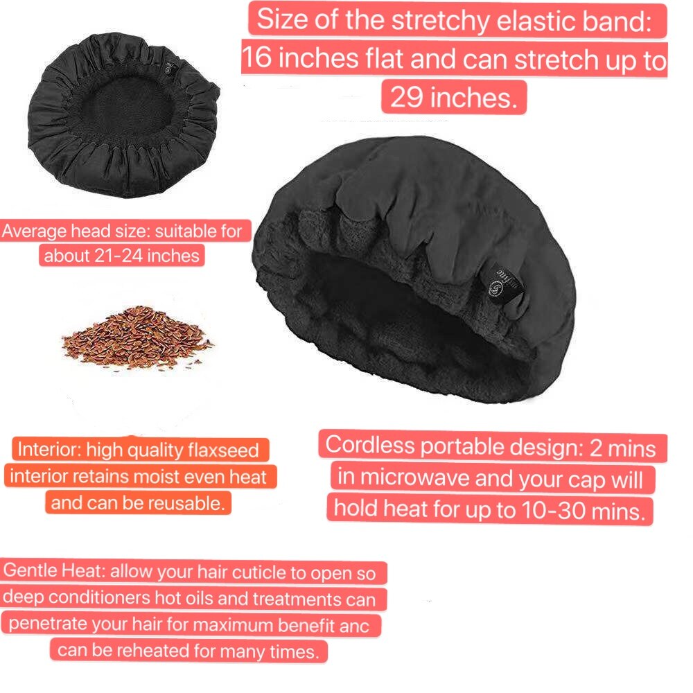 Hair Care Microwavable Thermal Heated Cap Deep Con... – Grandado