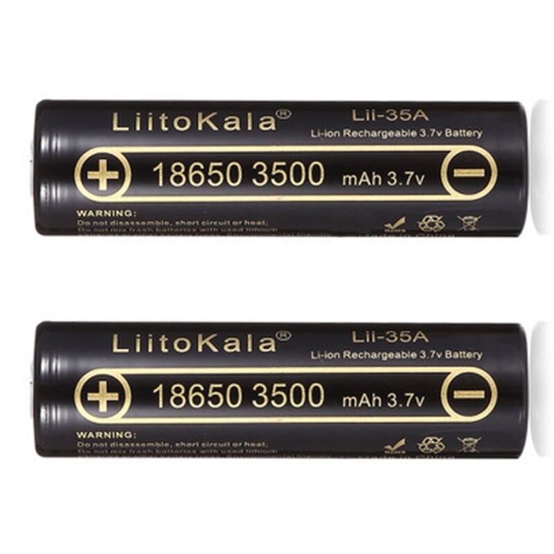 LiitoKala Lii-35A 18650 Li-Ion Battery 3.7 3500MAh... – Grandado