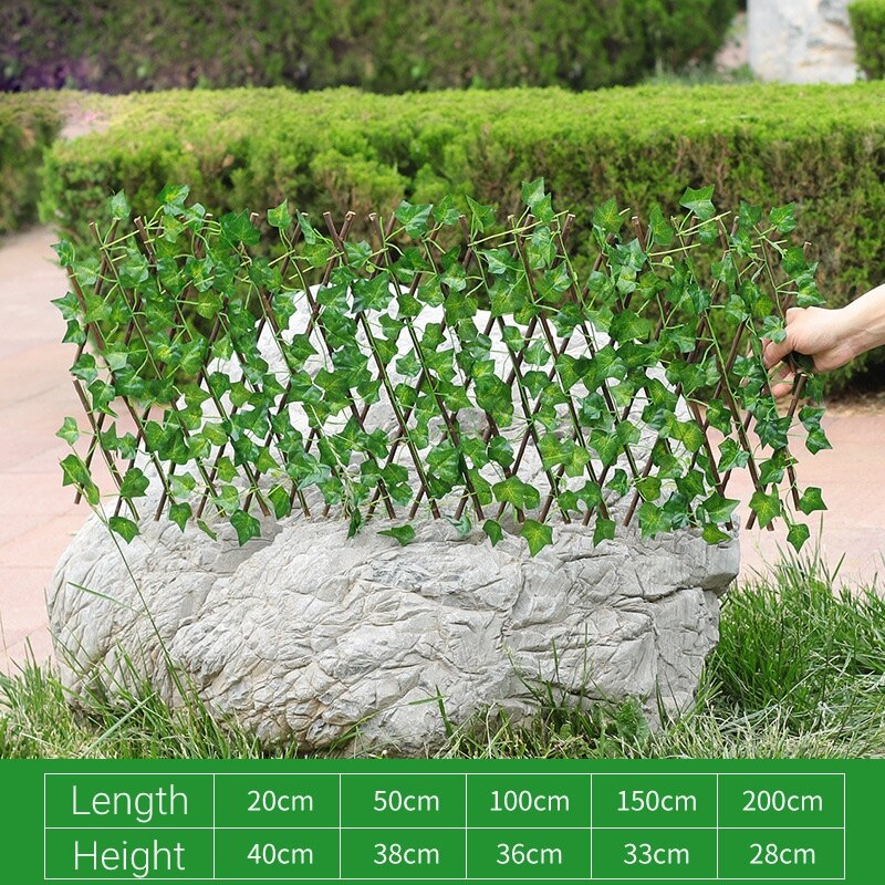 40Cm Kunstmatige Tuin Plant Hek Uv Beschermd Priva... – Vicedeal