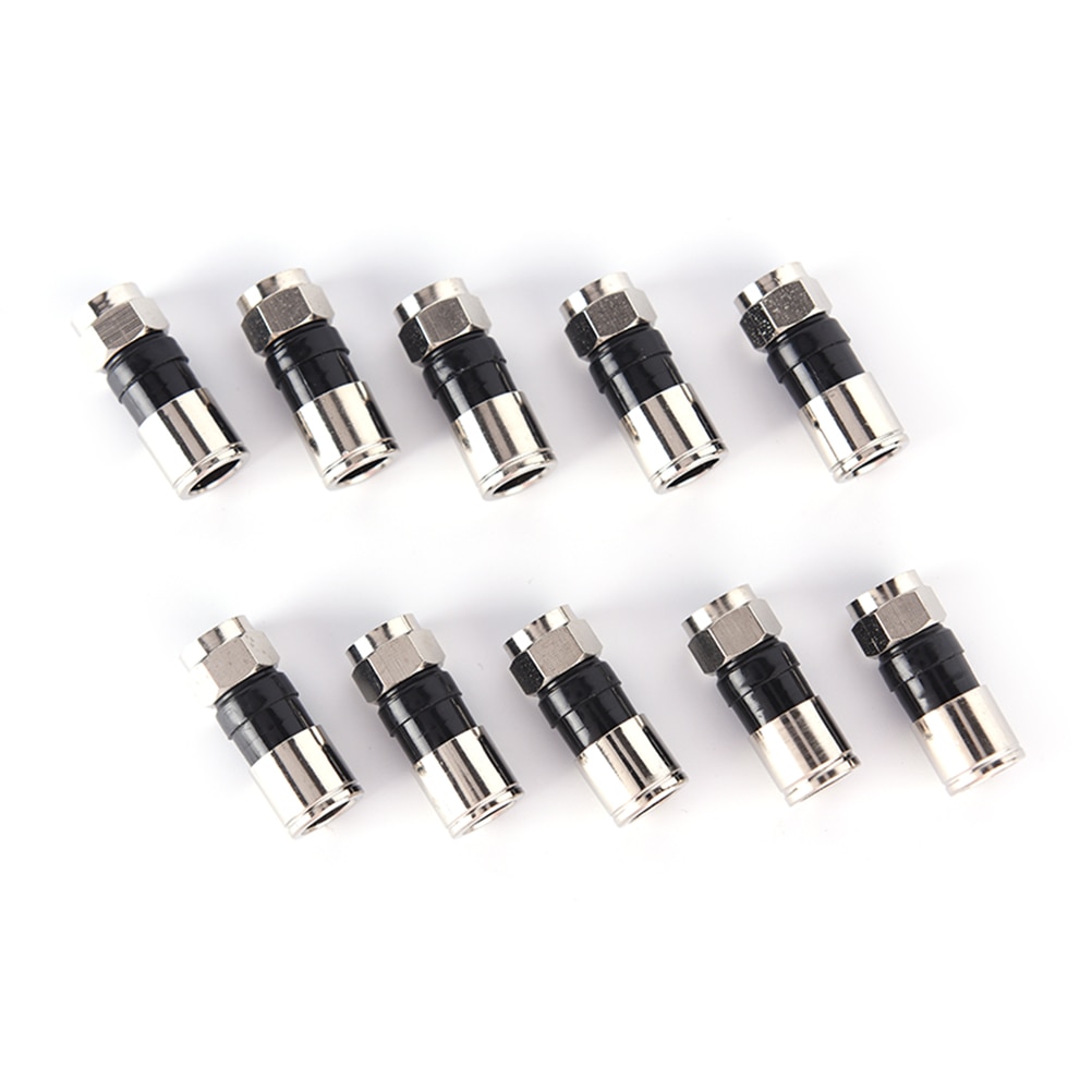 ZLinKJ 10pcs RG6 F Type Compression 2.7cm Snap Sea... – Grandado