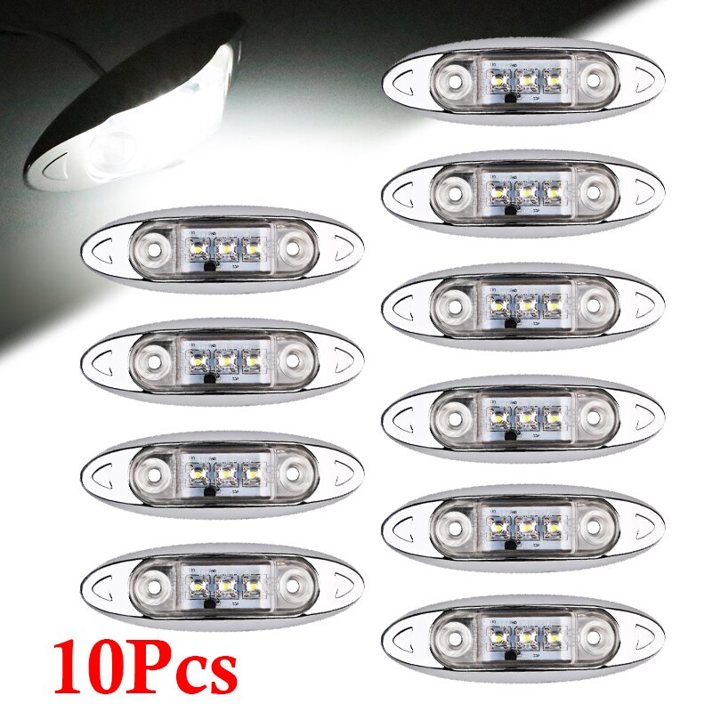 White Side Marker Lights Parts 10pcs Clearance Tru... – Vicedeal