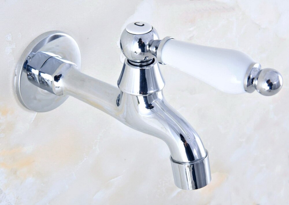 Polished Chrome Outdoor Faucet Garden Water Tap / ... – Vicedeal