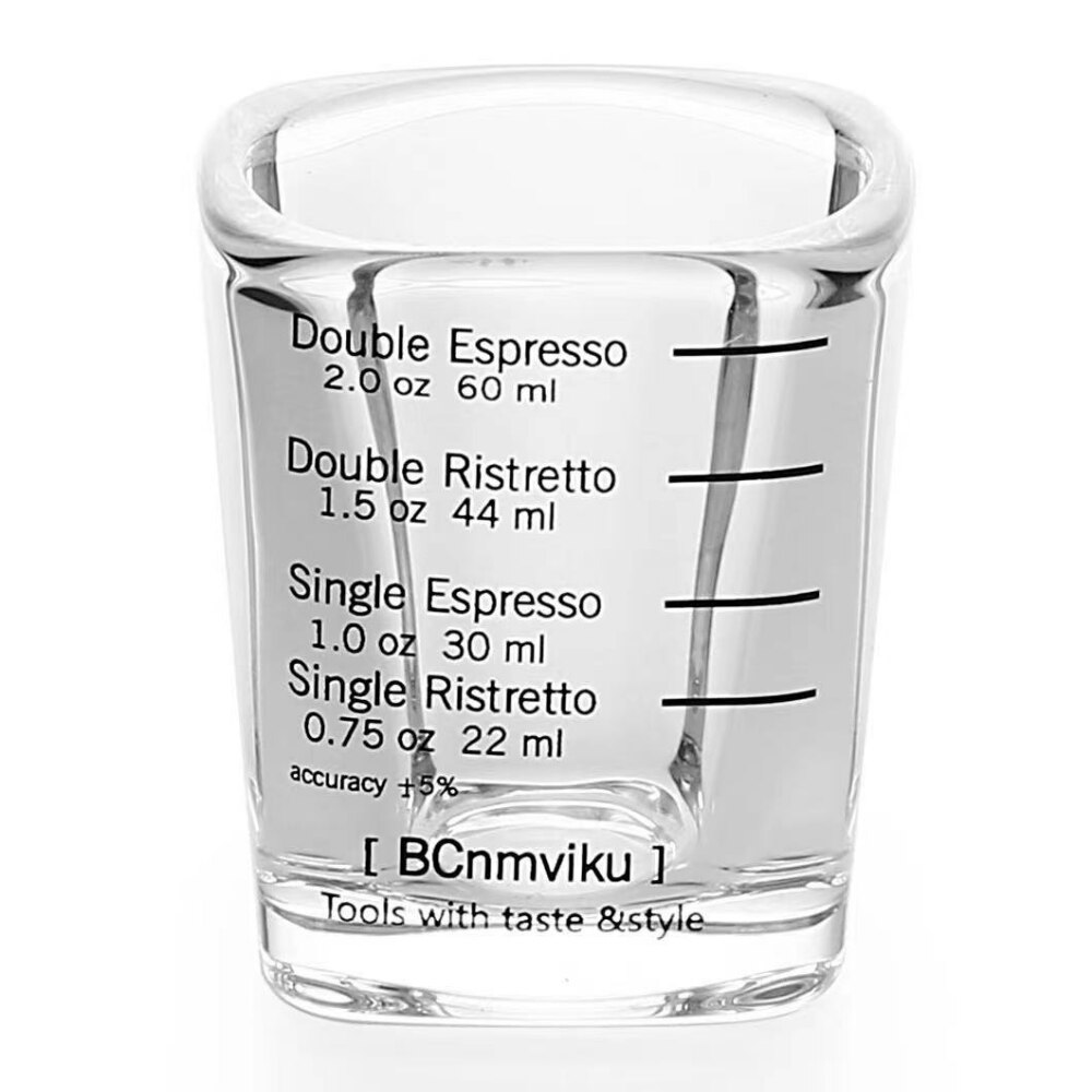 60ml Square Thickened Glass Ounce Cups Graduated M... – Vicedeal