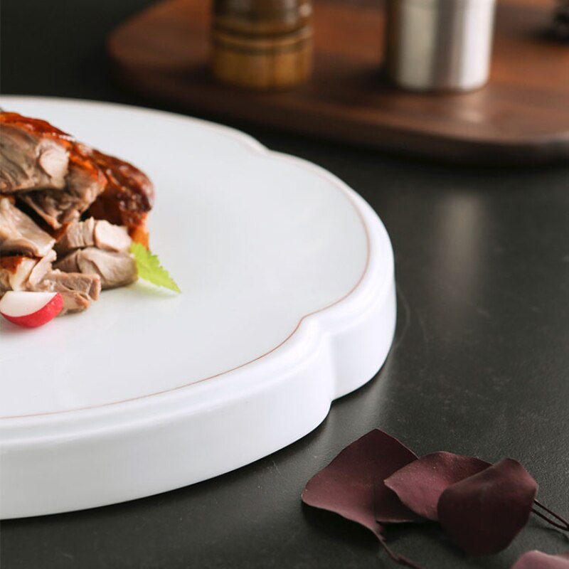 Ceramic Special-shaped Display Plate Western Resta... – Grandado