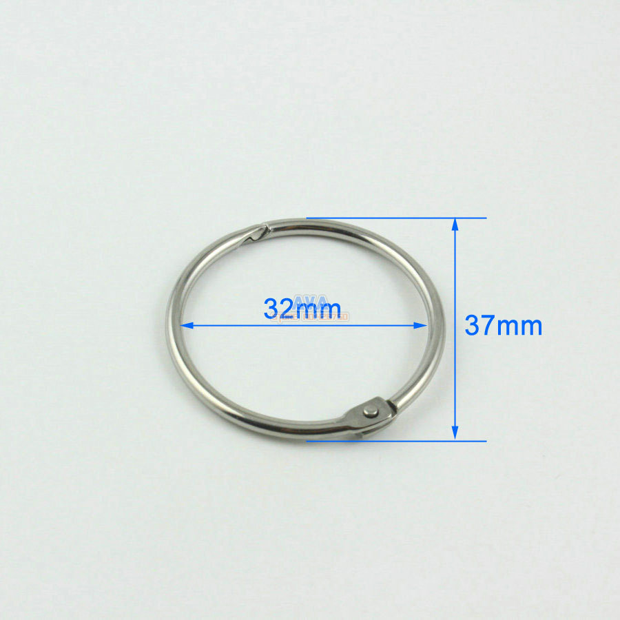 20 Pieces 32mm Stainless Steel Curtain Rings Curta... – Vicedeal