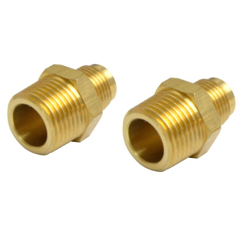 2 PCS Compression Metals Brass Couples Tube Fittin... – Grandado