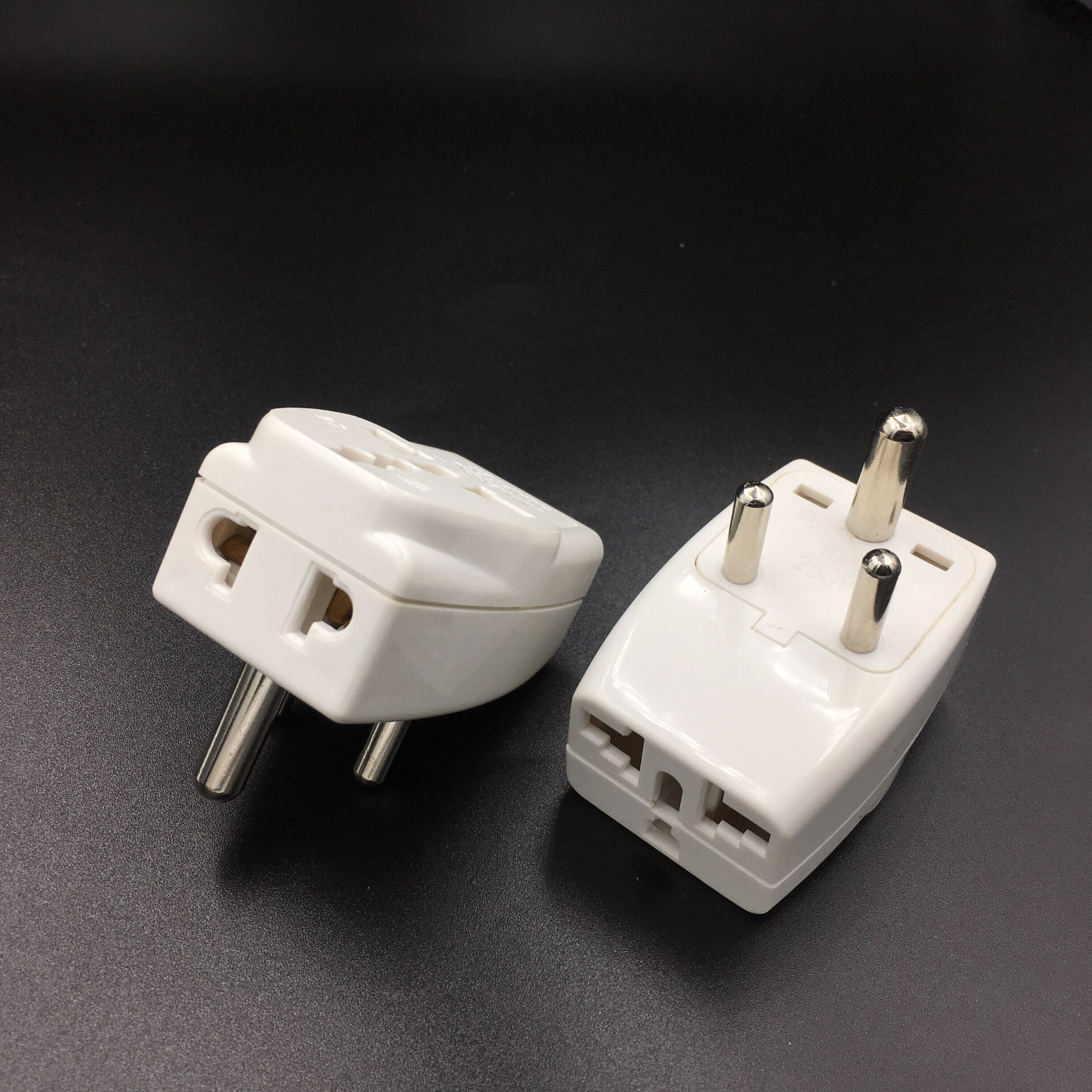 Kleine Südafrika Typ D Reise Adapter Mit 3 Steckdo... – Grandado