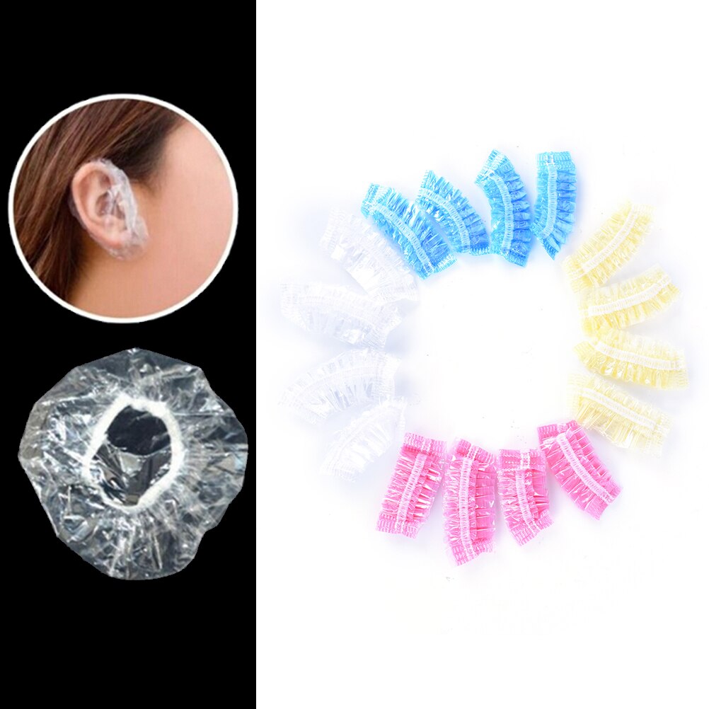 20/100Pcs Disposable Ear Caps Waterproof Earmuffs ... – Vicedeal