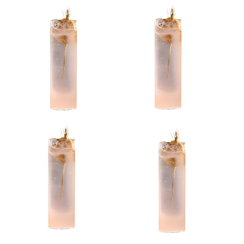 1/2/4/6Pcs Straight Fizz Cocktail Glass High Ball ... – Vicedeal