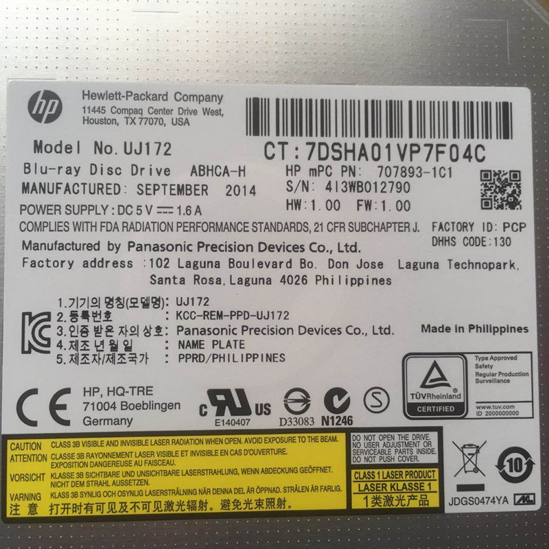 9.5MM notebook built-in high-speed Blu-ray CD-ROM ... – Grandado