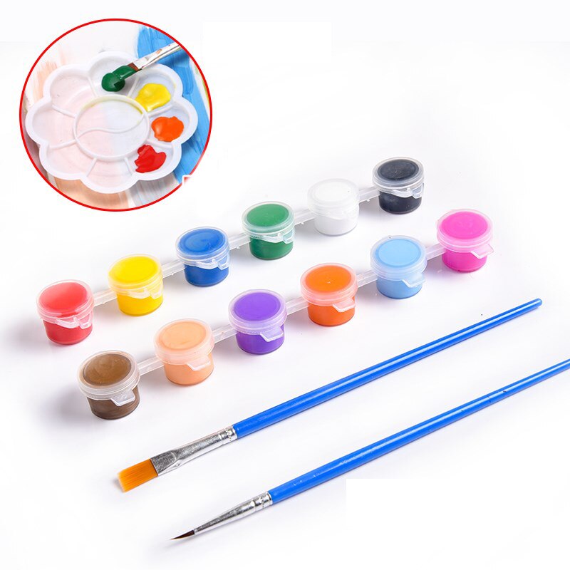 12 colors Student Art Drawing Graffiti diy Plaster... – Grandado