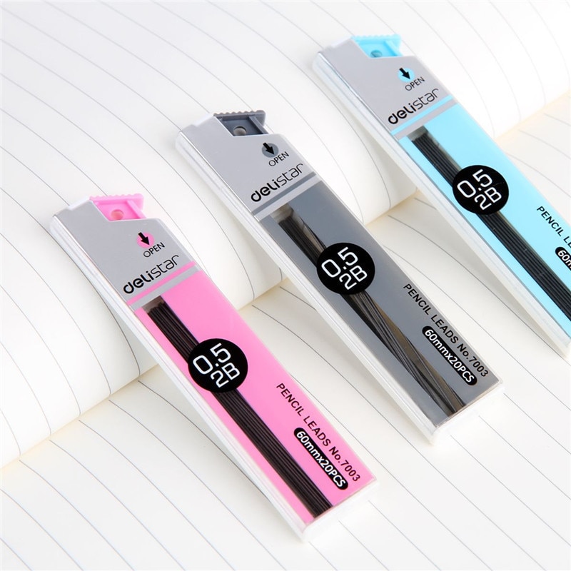 3 Boxes/Lot Graphite Lead 2B Mechanical Pencil Ref... – Grandado