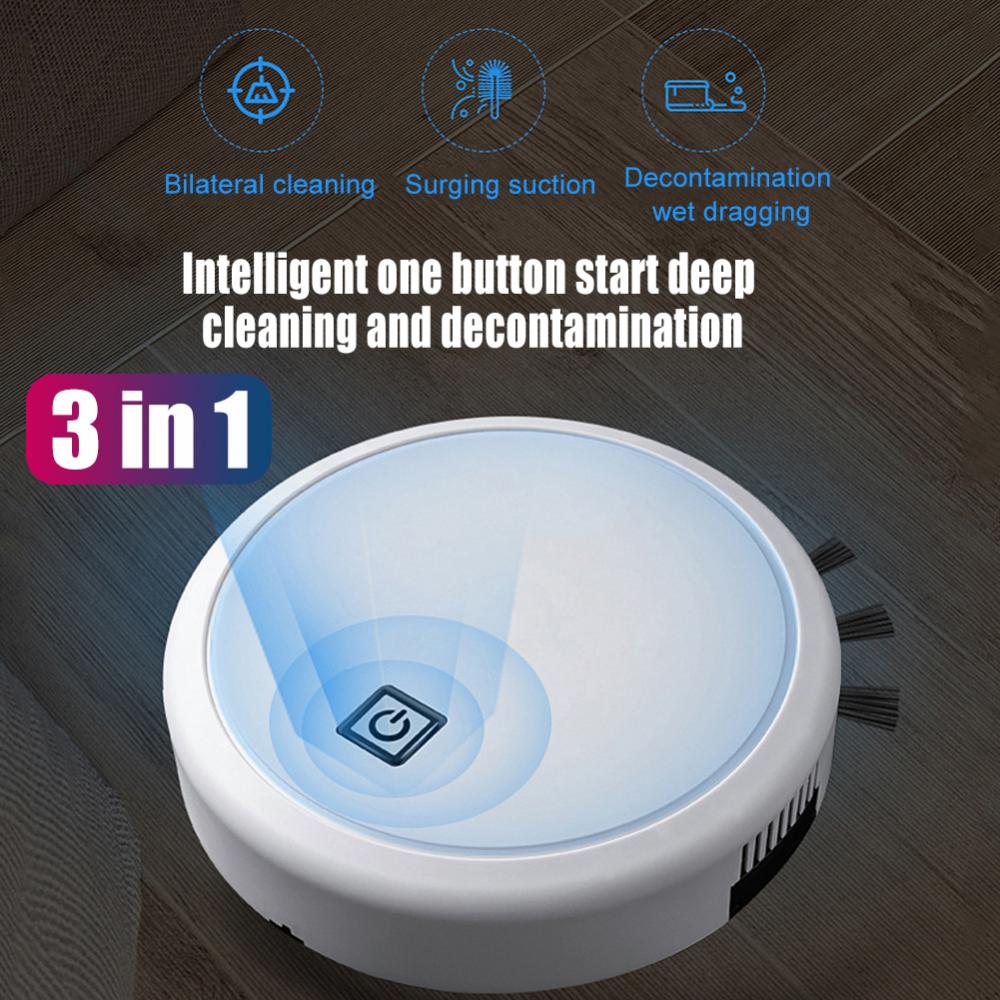 3-in-1 Smart Cleaning Vacuum Cleaner Home Automati... – Grandado