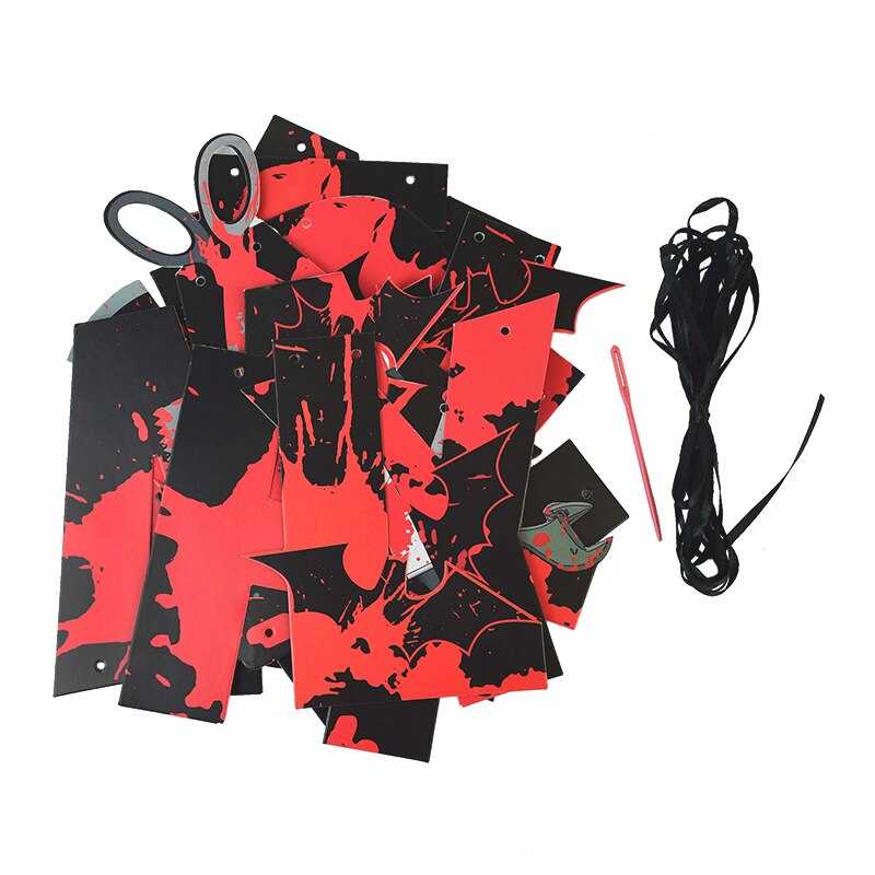 Horror Halloween Party Hanging Banner Ornaments Te... – Vicedeal