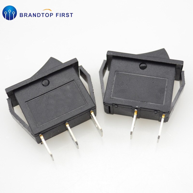 1pcs Black Rocker Switch 2 Pin 3 Pin Black Boat Sw... – Grandado